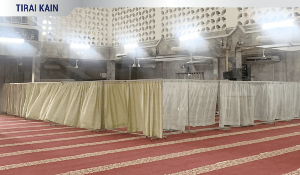 Rawda – Tirai Masjid